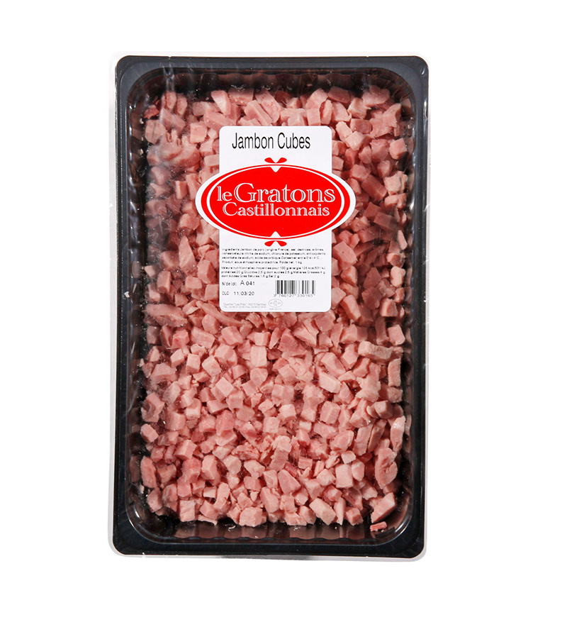 CUBES DE JAMBON CUIT STANDARD - SOFRAMA